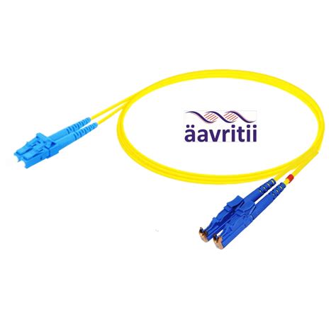 Lc Pc To E2000 Pc Sm Duplex 2 0 Patch Cord 001 Meter At Rs 325 Optical Fiber Cable In New