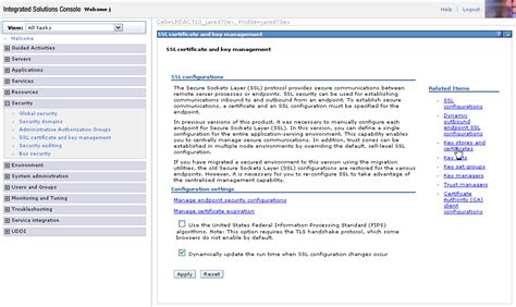 How To Configure Ssl Tls Connections With The Ibm Toolbox For Java Driver In Websphere