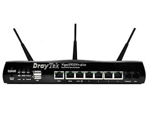 Draytek Vigor 2925vn Plus Multi WAN Security Firewall Router