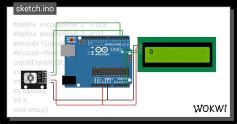 Encoder Wokwi Esp32 Stm32 Arduino Simulator