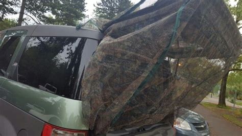 Diy Bug Screen Camo By Astra F Honda Element Camping Bug Screen Honda Element