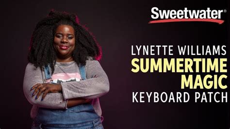 Summer Time Magic Keyboard Patch Sounds With Lynette Williams Learn Singing Keyboard