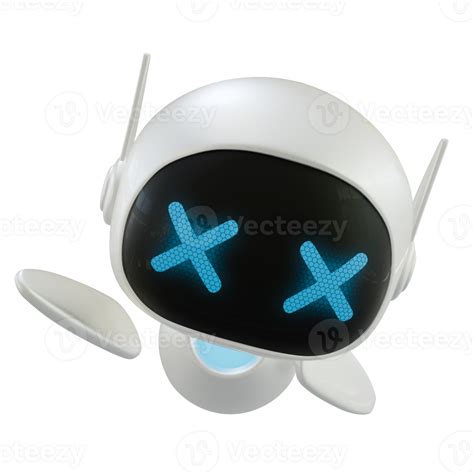 Artificial Intelligence Personal Assistant Robot With A Falling Down Gesture Mini Robot 3d