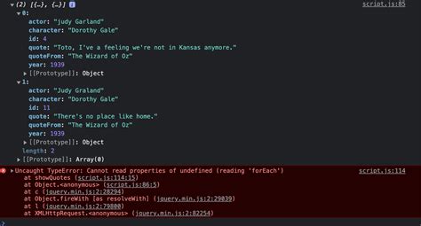 Foreach Loop Not Working Rlearnjavascript