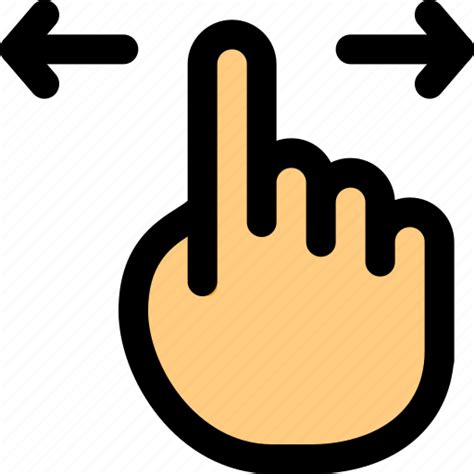 Touch Gesture Swipe Left Right Icon Download On Iconfinder