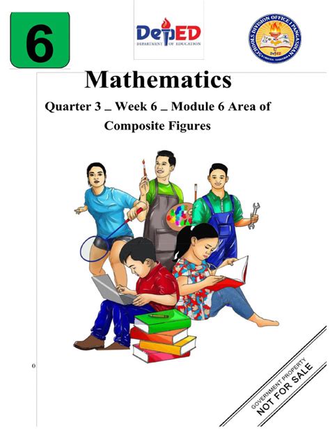 Q3 Math 6 Module 6 Pdf Area Geometry