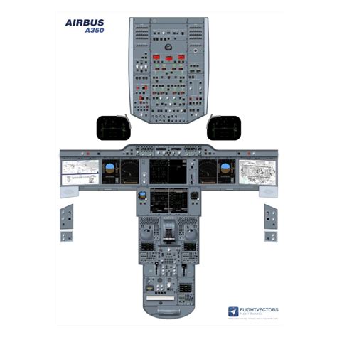 A350 Cockpit Poster Aviation Insider