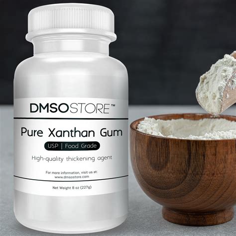 Buy Xanthan Gum Powder 8 Oz Vegan And Gluten Free Thickener Dmsostore