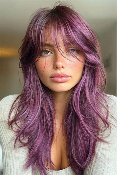 35 Effortless Rock Star Layered Haircuts Lilac Soft Layers With