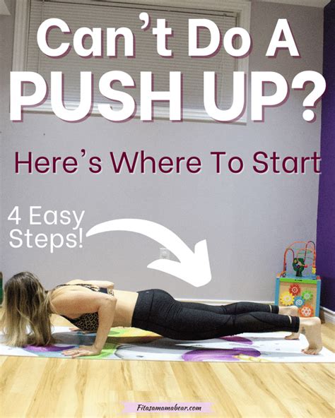 Learn How To Get Better At Pushups In Just 4 Steps Fit As A Mama Bear