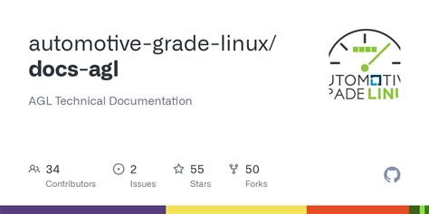 GitHub Automotive Grade Linux Docs Agl AGL Technical Documentation