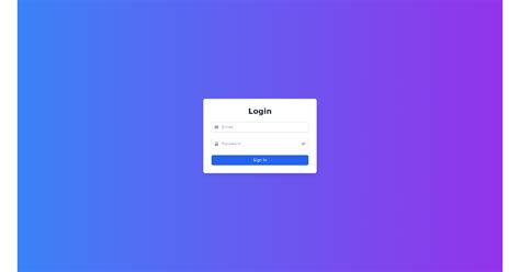 Login Free React Tailwind Component