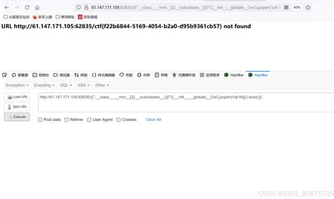 【攻防世界】webpythontemplateinjectioninja2exceptionstemplatesyntaxerror Jinja2except Csdn博客