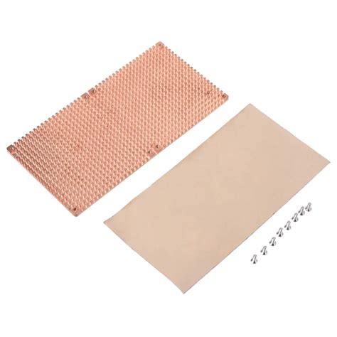 그래픽 카드 백 방열판 Gpu 쿨러 구리 냉각 블록 플레이트 3080 3090 티몬