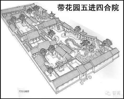 恭王府四合院平面图 恭王府全景图片 恭王府大门 大山谷图库