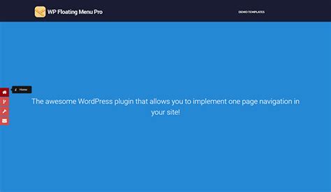 Wp Floating Menu Pro Wordpress Plugin Inkthemes