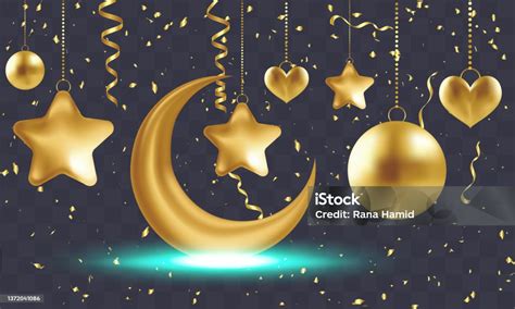 아름다운 색종이 배경 초승달 랜턴 별 원 및 장식 프리미엄 벡터와 이슬람 축제 인사말 라마단 카림 이드 Mobarok 벡터 디자인 0명에 대한 스톡 벡터 아트 및 기타