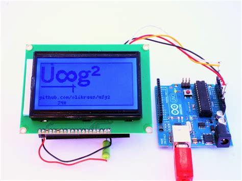 Additional Functionality I2c Converter For Displays With Parallel Bus T6963 Lc7981 Sbn1661
