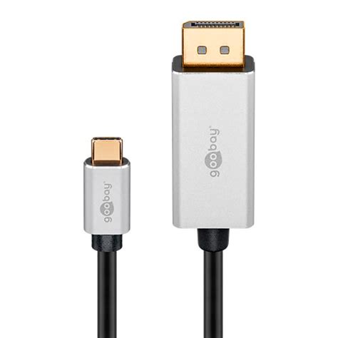 Goobay USB C Til DisplayPort Kabel 2m 8K 60Hz 199 DKK