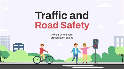 Traffic Road Safety Google Slides PPT