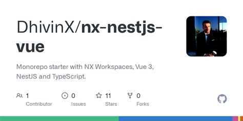 GitHub DhivinX Nx Nestjs Vue Monorepo Starter With NX Workspaces