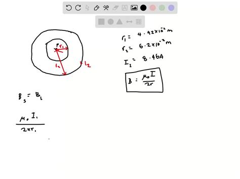 solved two concentric circular wire loops in the same plane each carry a current the larger
