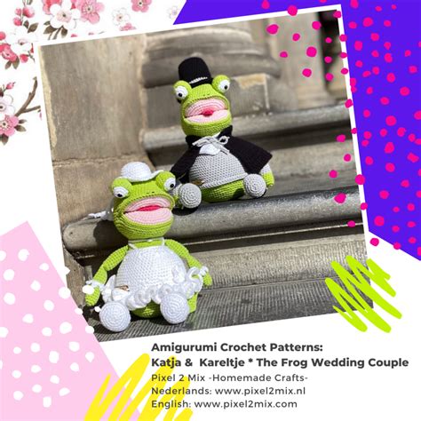 Katja And Kareltje Kikker Haken Amigurumi Haakpatronen Haakpakketten Gehaakte Knuffels En