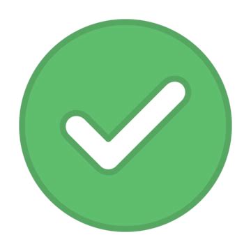 Accepted Symbols Check Marks Tick Marks Approved Yes Correct Ok R