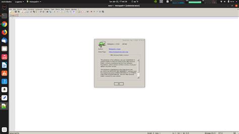 Editor De Programación De Código Fuente Notepad Plus Plus En Ubuntu 18