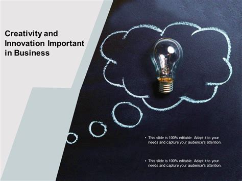 Creativity And Innovation Important In Business Ppt Powerpoint