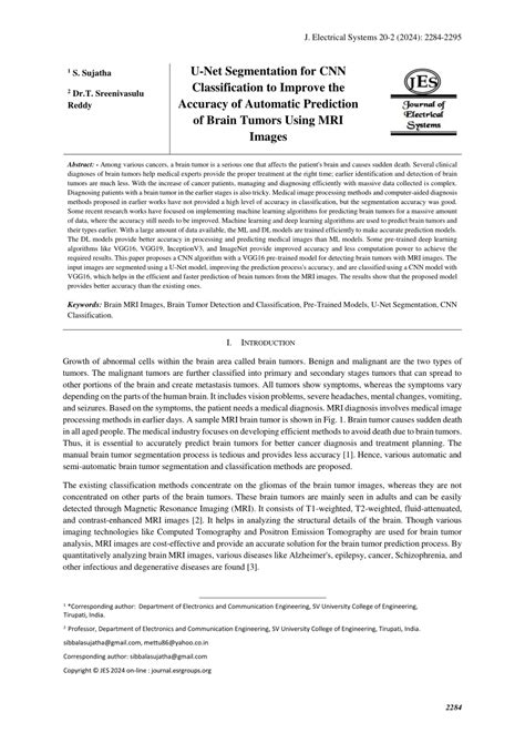 Pdf U Net Segmentation For Cnn Classification To Improve The Accuracy Of Automatic Prediction