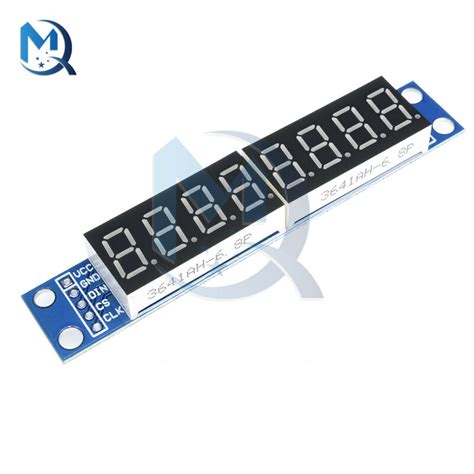 Max7219 Led Dot Matrix 8 Digit Digital Tube Display Control Module For Arduino 3 3v 5v