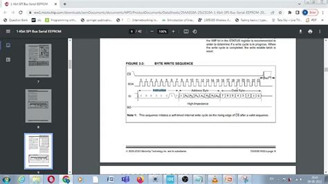 Write And Read The Data Tofrom Spi Eeprom Interfaced With Stm32 Youtube