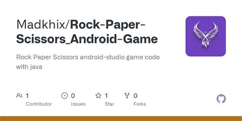 Github Madkhixrock Paper Scissorsandroid Game Rock Paper Scissors