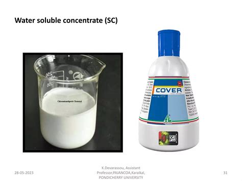 Pesticide Formulation And Calculation Ppt