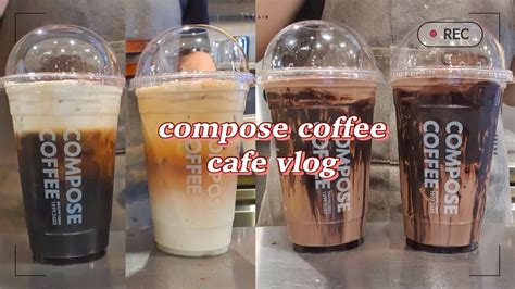 Eng Cafe Vlog Korea 14 달달구리 크림과 꾸덕한 생초콜릿라떼가 함께🤎🍫 카페알바카페브이로그알바생브이로그아인슈페너라떼생초콜릿라떼