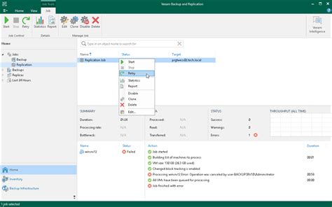 Retrying Replication Jobs User Guide For Microsoft Hyper V