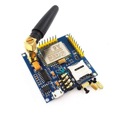 A GPRS Pro Serial GPRS GSM Module Core DIY Development Board TTL RS With Antenna GPRS