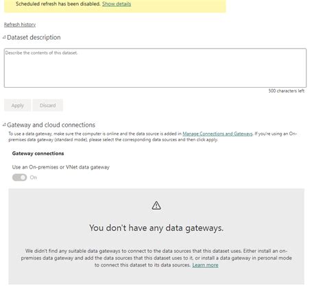 cannot click data source credentials microsoft fabric community