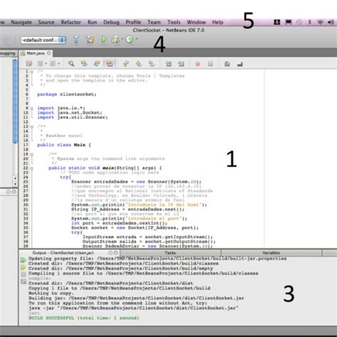 Entorno De Desarrollo Netbeans Ide La Figura Muestra El Entorno De