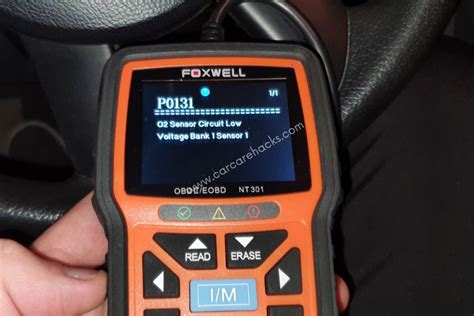 P0131 Obd Ii O2 Sensor Circuit Low Voltage Bank 1 Sensor 1 Trouble Code