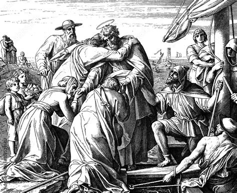 Pauls Farewell To Ephesian Elders 1 Sacred Biblical History Of The