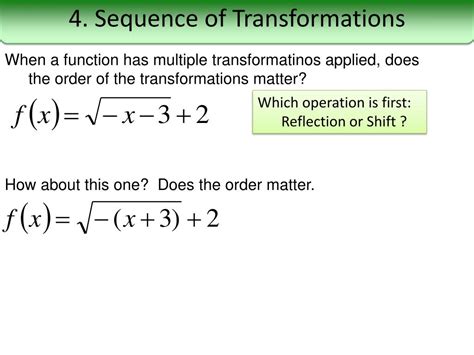 Ppt 2 6 Function Transformations Powerpoint Presentation Free Download Id 2835030