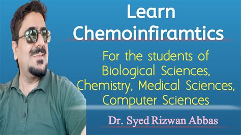 How To Learn Chemoinformatics Lec 1 Youtube