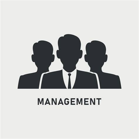 Partnership Or Leadership Concept Management Group Of Men Icon