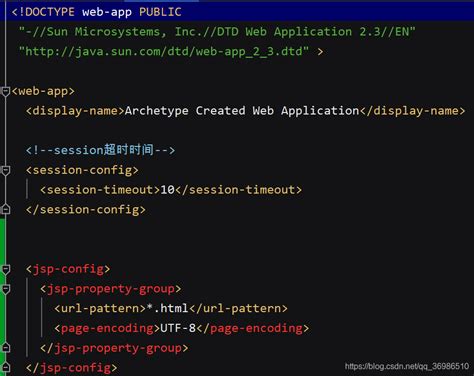 Javaweb项目webxml中出现element Xxx Is Not Allowed Hereelement Fork Is Not