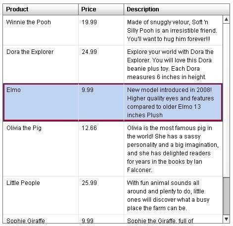 Actionscript Show Border Color In Advanceddatagrid Selected Row In Flex Stack Overflow