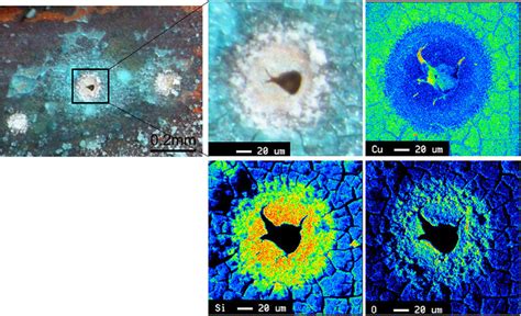 Epma Mapping Of The Elemental Distributions Around A Moundless Pit Download Scientific Diagram