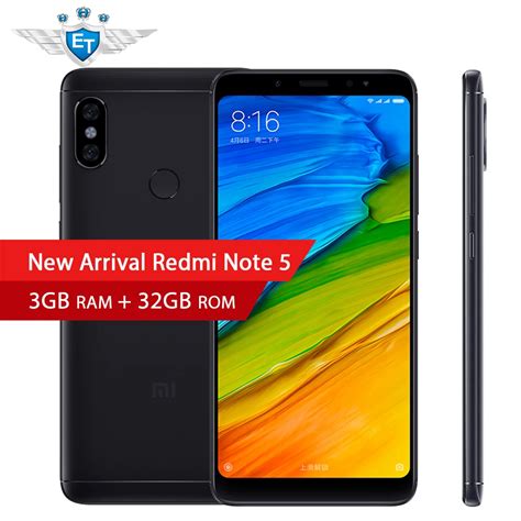 Aliexpress Com Buy Original Xiaomi Redmi Note Gb Gb Full Screen Smartphone