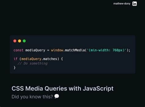 Mathew Dony On Linkedin Html Css Javascript Typescript React Frontend Mathewdony